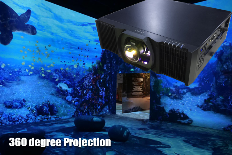 20000 ansi lumens laser projector - mapping projector