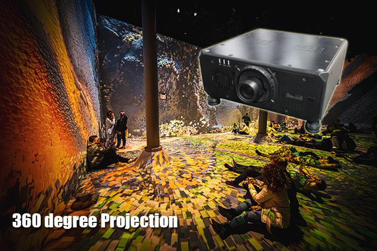 30000 ansi lumens laser projector - mapping projector